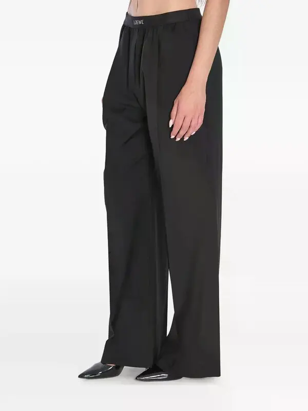 Loewe Elasticated-waistband Pleated Trousers