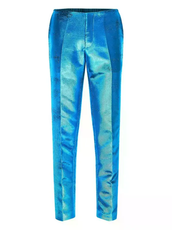 MAISON MARGIELA Metallic-finish Tailored Trousers