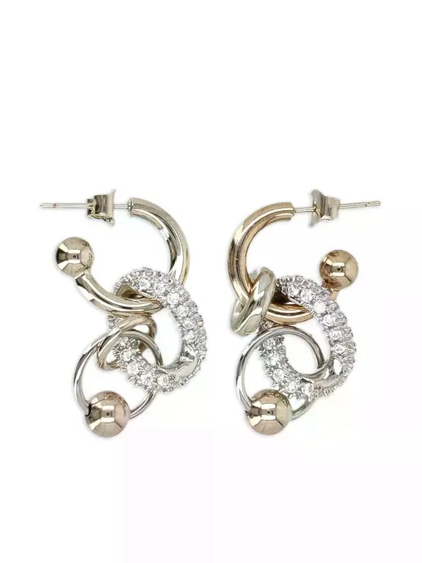 JUSTINE CLENQUET Lexie Earrings - Silver