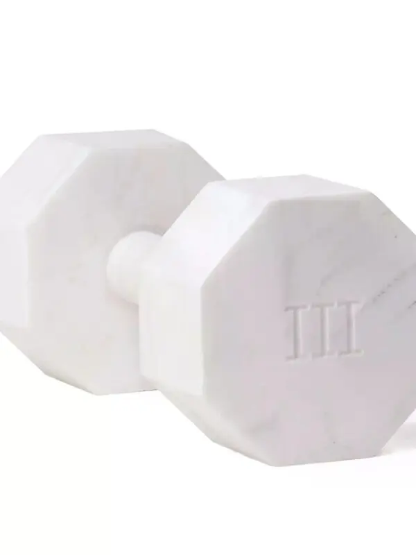 SELETTI Octagonal Marble Dumbbell