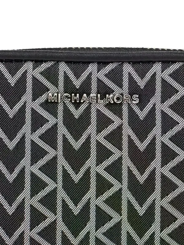 Michael Kors Chevron-pattern Zip-around Wallet