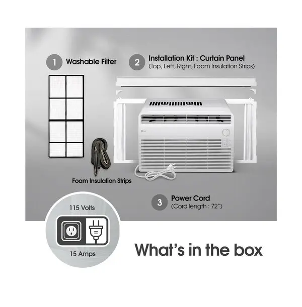 LG 5000 Btu Window Air Conditioner