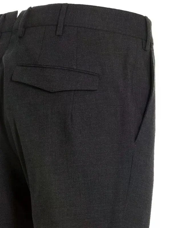 PT TORINO Master Pressed-crease Trousers - Grey