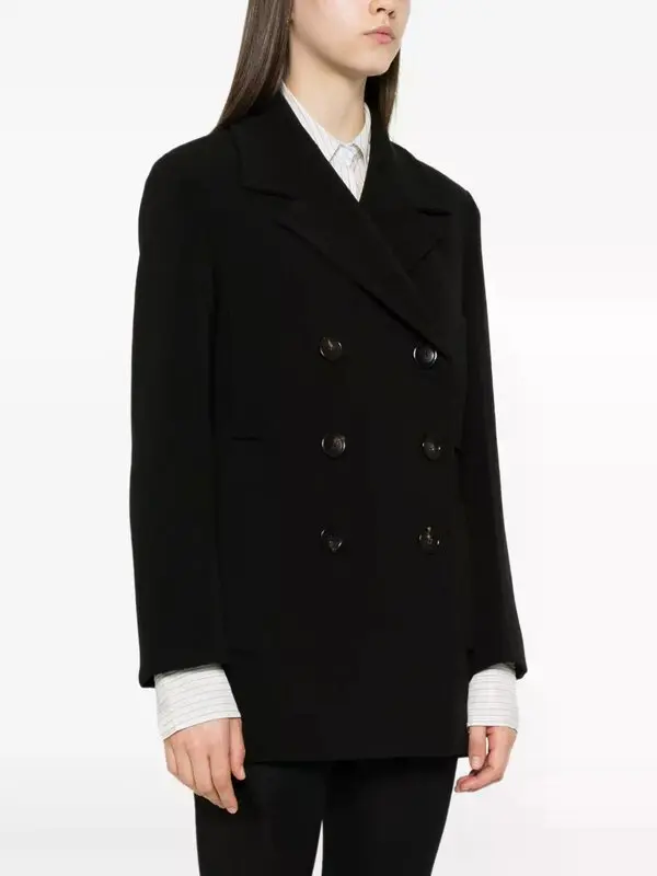 Max Mara Double-breasted Blazer - Black