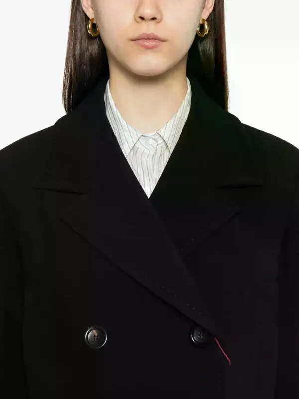Max Mara Double-breasted Blazer - Black