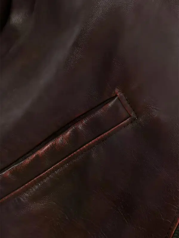 Prada Printed Leather Jacket