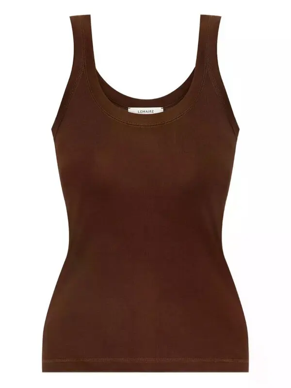 LEMAIRE Scoop-neck Cotton Tank Top
