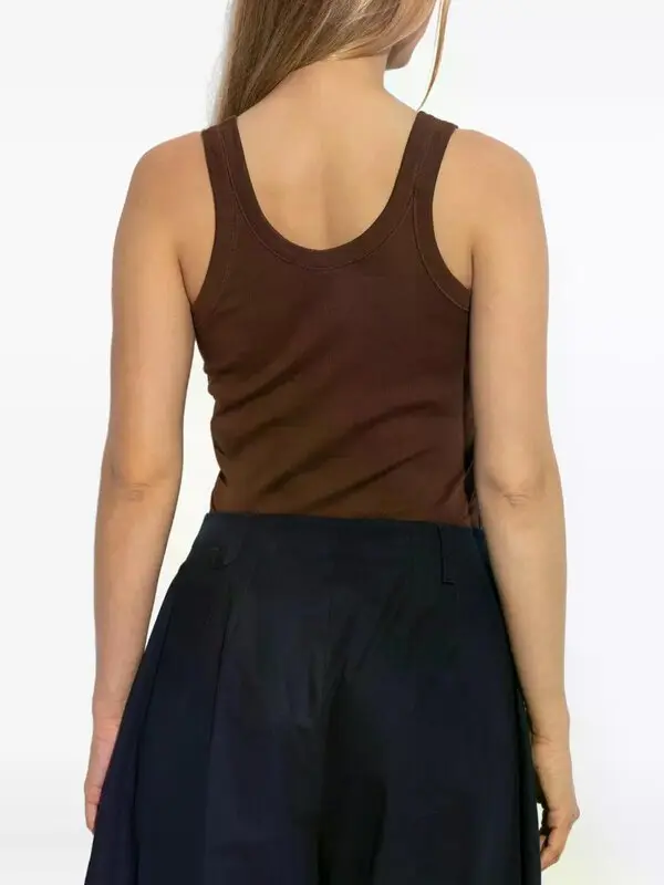 LEMAIRE Scoop-neck Cotton Tank Top