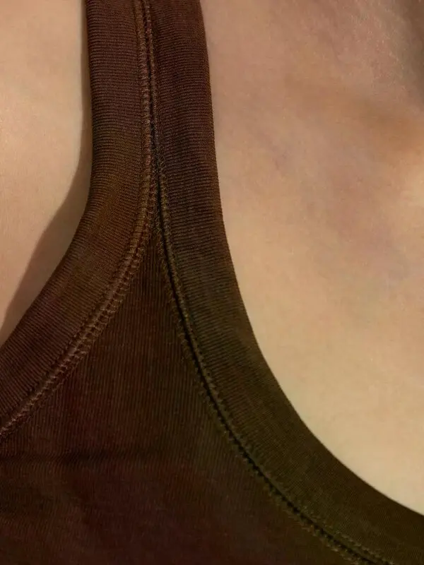 LEMAIRE Scoop-neck Cotton Tank Top