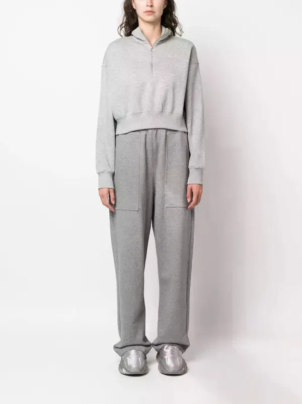 Nike Phoenix Cropped Zip-up Sweatshirt