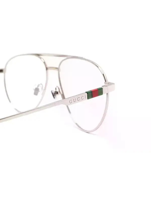 Gucci Pilot-frame Glasses