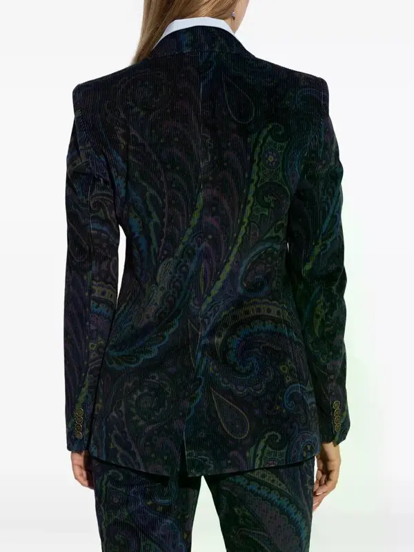 Etro Corduroy Double-breasted Blazer