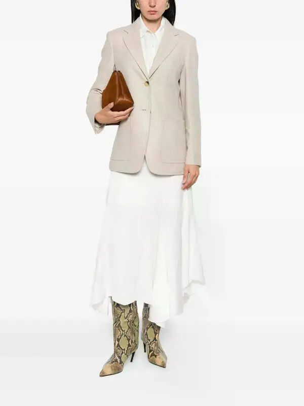 Max Mara Single-breasted Blazer - Neutrals