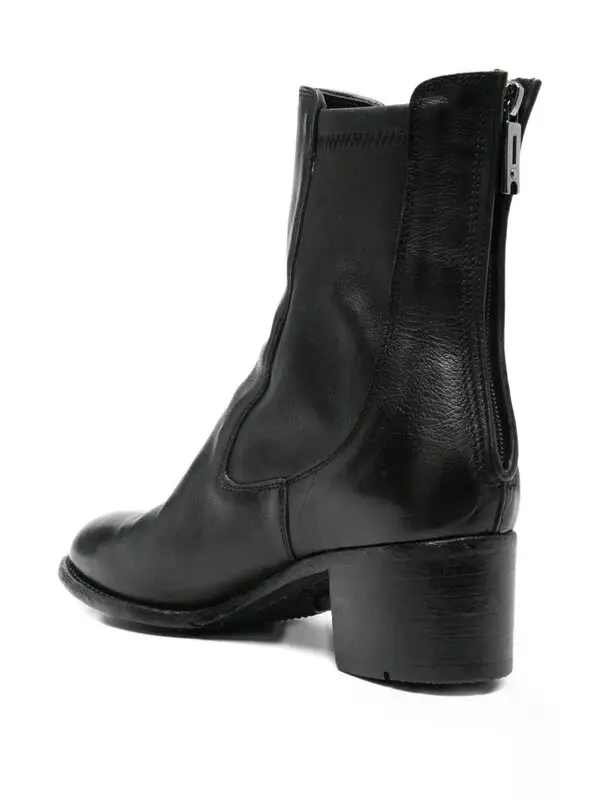 LEMARGO 60mm Leather Zip-fastening Ankle Boots