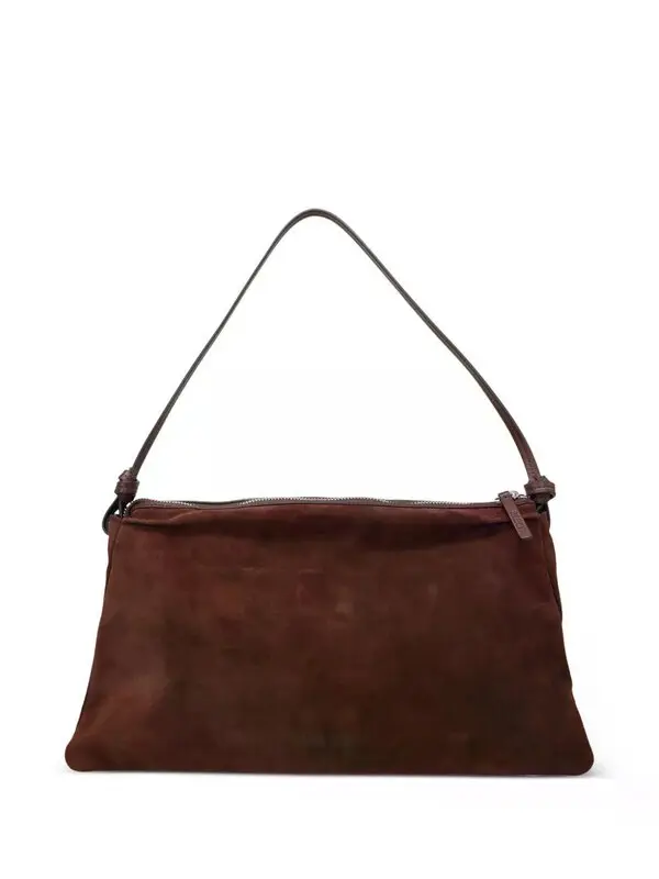 Staud Vivi Suede Shoulder Bag - Brown