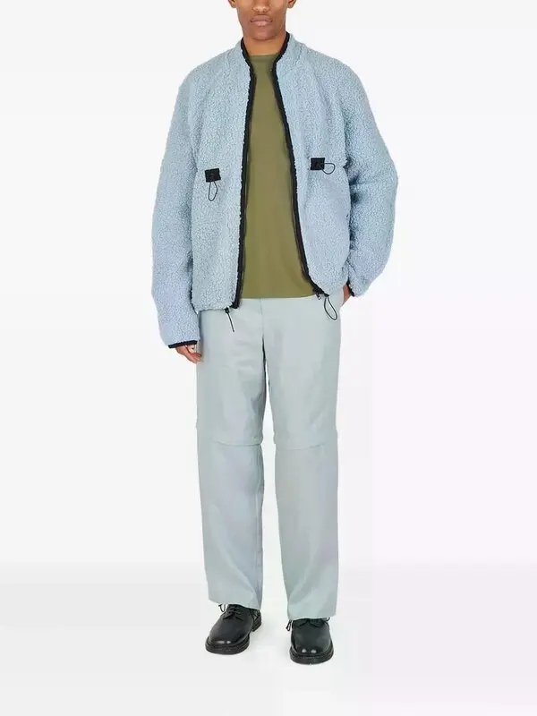 WYNN HAMLYN Detachable-panel Linen Trousers