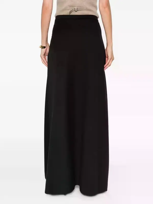 Max Mara A-line Compact Jersey Skirt