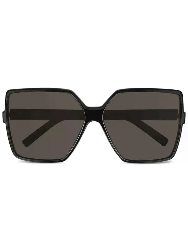 Saint Laurent Square-frame Sunglasses - Black