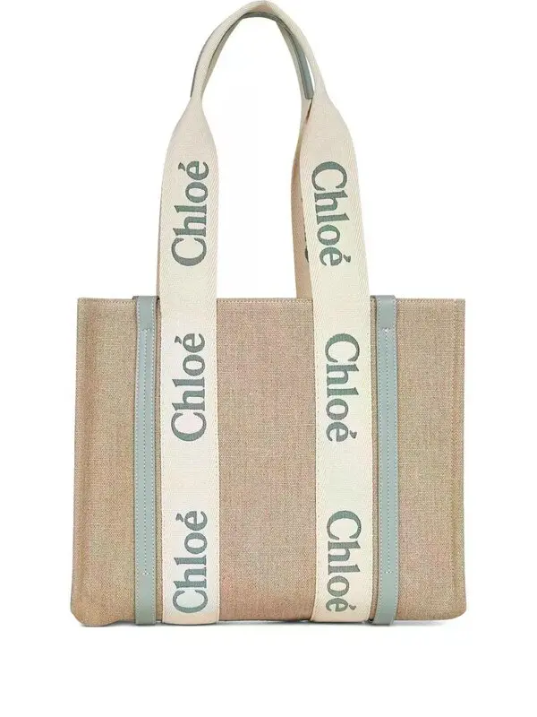 Chloé Woody Logo-embellished Tote