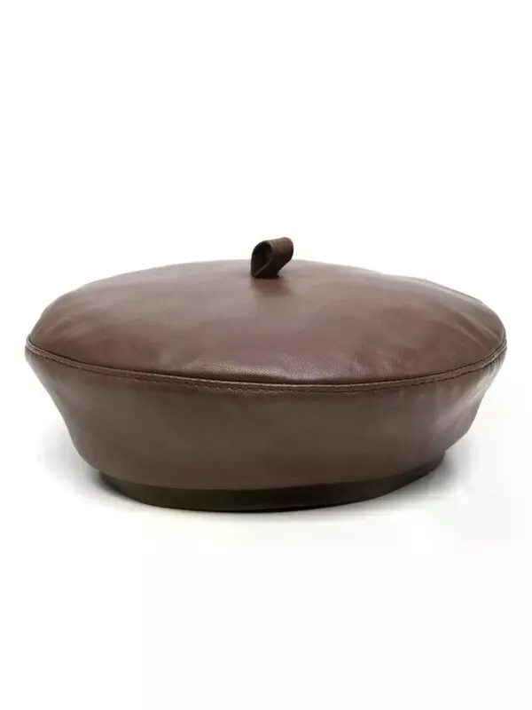 Ruslan Baginskiy Leather Beret