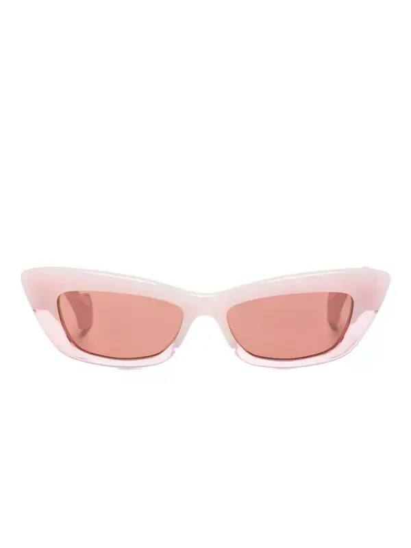 AQUAZZURA Riviera Cat-eye Sunglasses - Pink