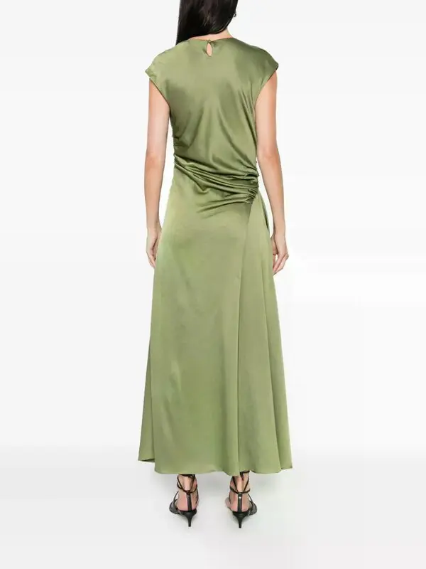 Simkhai Burke Cowl-neck Midi Dress