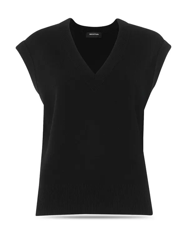 Whistles Wool Sleeveless Sweater