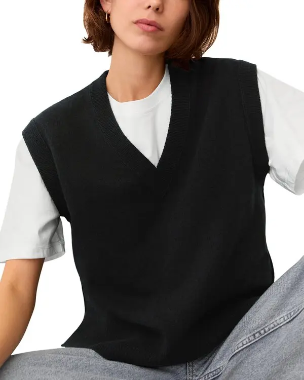 Whistles Wool Sleeveless Sweater