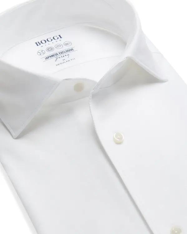 Boggi Milano Regular Fit Shirt - White
