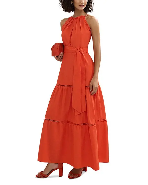 PHASE EIGHT Nolia Tiered Maxi Dress