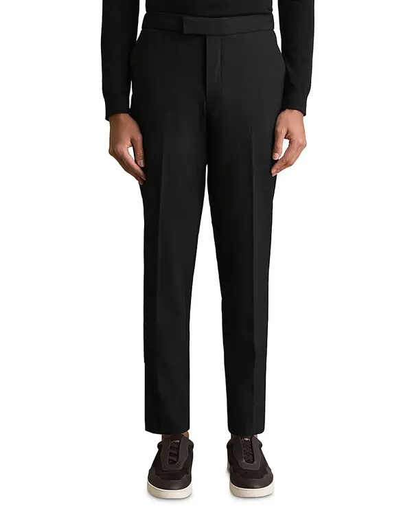 REISS Slim Fit Trousers - Black