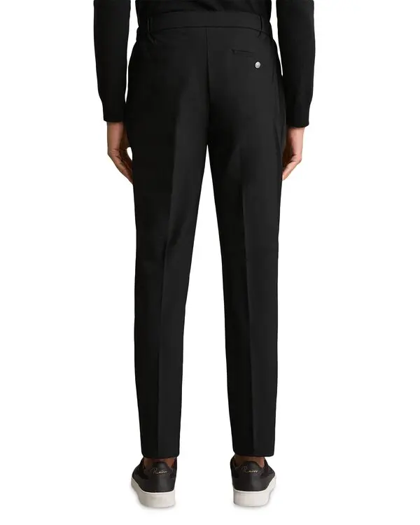 REISS Slim Fit Trousers - Black