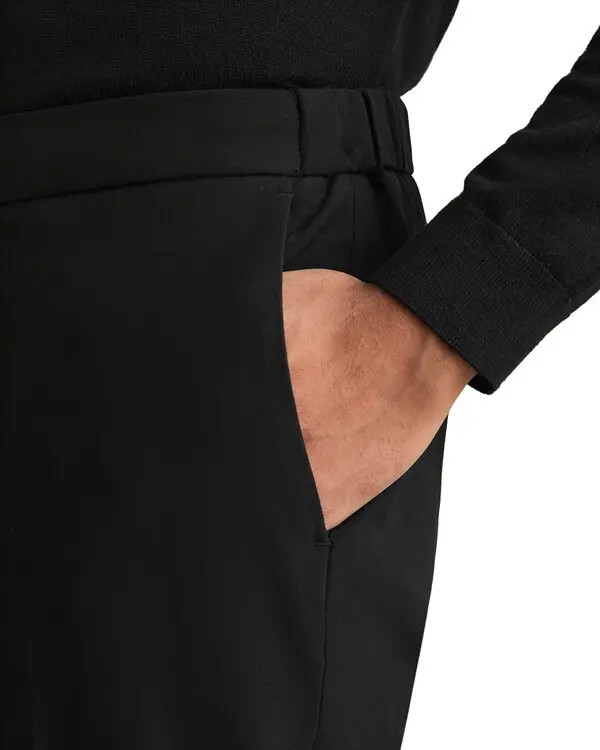 REISS Slim Fit Trousers - Black