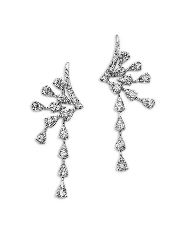 Bloomingdale'S 14k Gold Diamond Drop Earrings, 1.25 Tcw