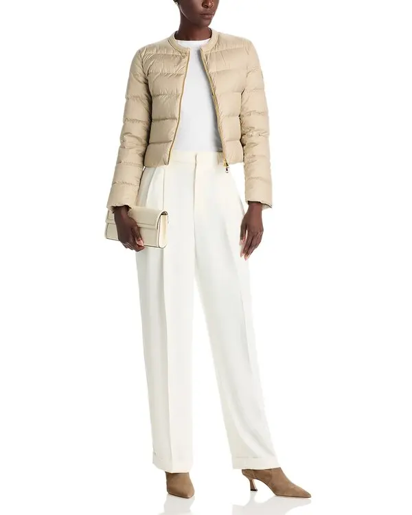 Moncler Mauvezin Down Puffer Jacket - Beige