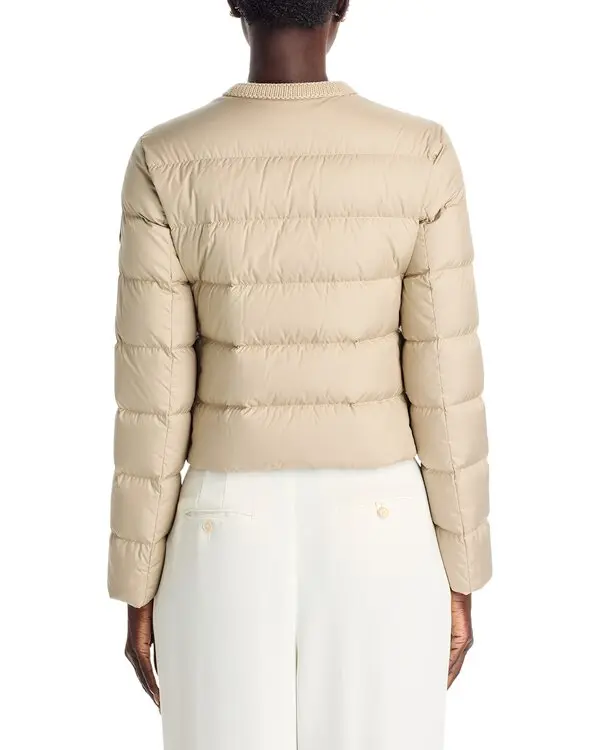 Moncler Mauvezin Down Puffer Jacket - Beige