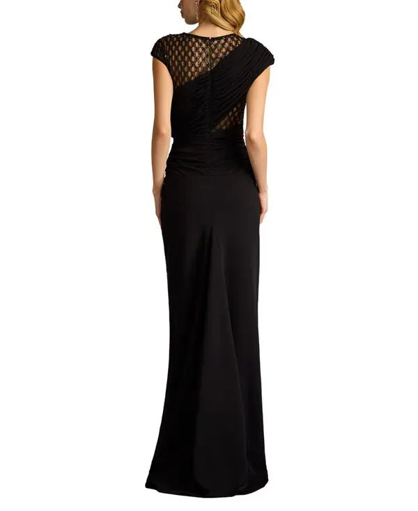 Tadashi Shoji Jetta Illusion Gown