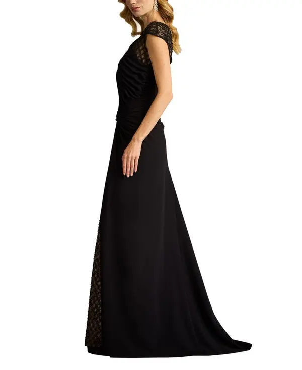 Tadashi Shoji Jetta Illusion Gown