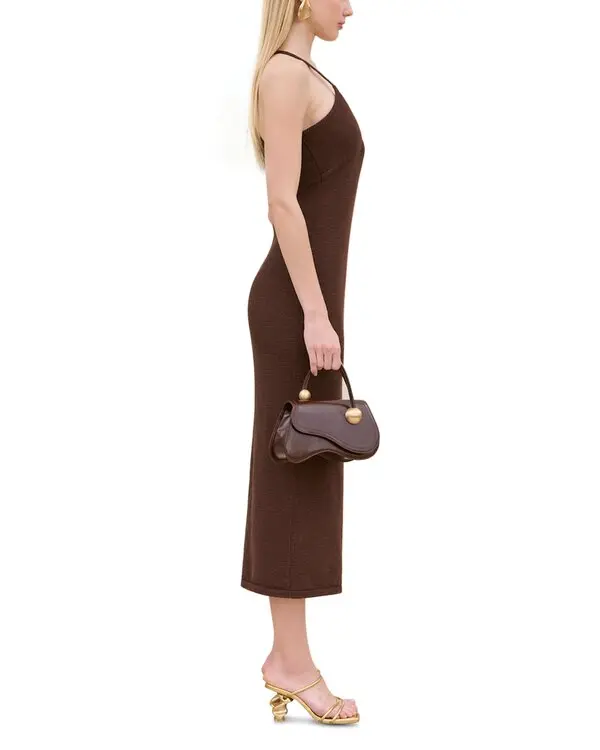 valma knit dress $500 Cult Gaia Valma Knit Dress in Beach by Cult Gaia