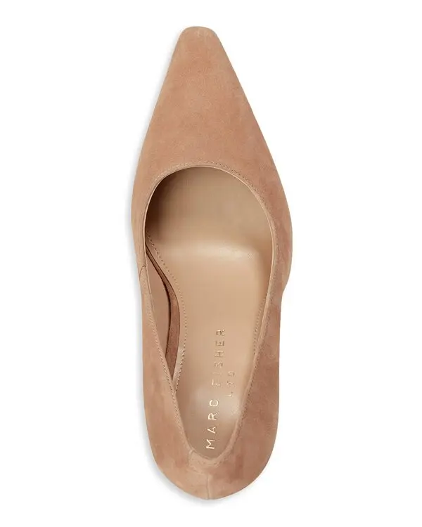 MARC FISHER LTD. Minny Pointed Pumps - Medium Natural