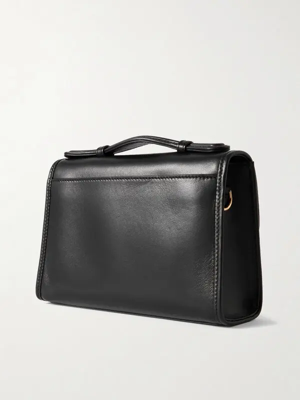 Gabriela Hearst Leonora Small Leather Tote - Black