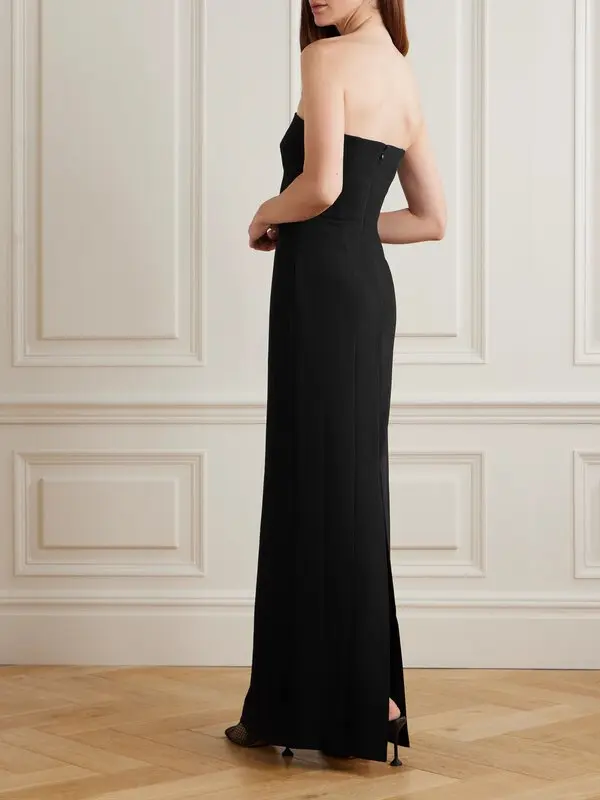 Solace London Anderson Strapless Gown