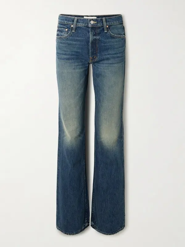 MOTHER The Reifler Mid-rise Straight-leg Jeans