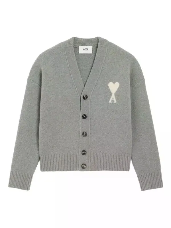 Ami De Coeur Cardigan - Grey