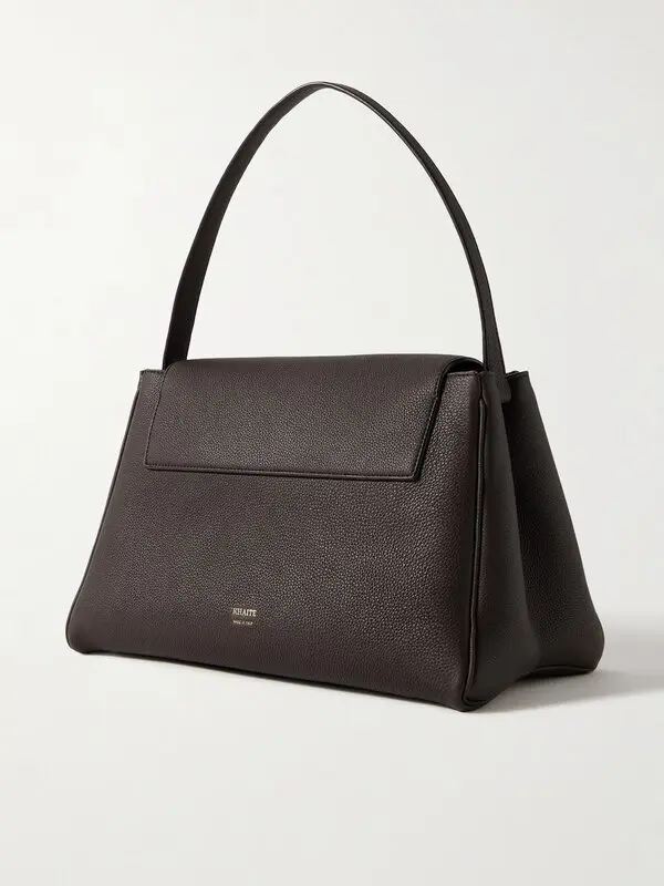 Khaite Audrey Textured-leather Tote