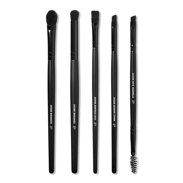 E.L.F. COSMETICS Ultimate Eyes 5 Piece Brush Collection - One-color