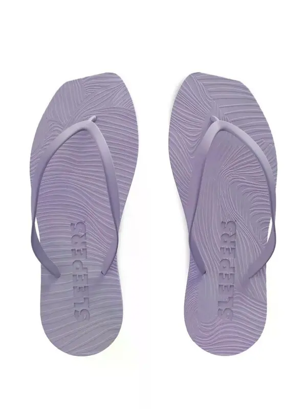 Sleeper Tapered Flip-flops - Purple