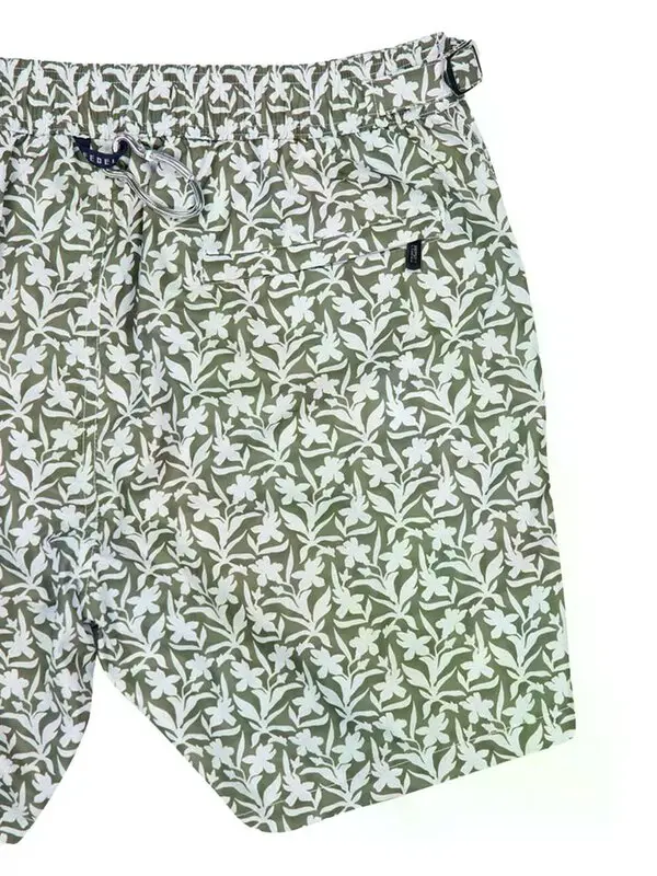 Fedeli Floral-print Swim Shorts