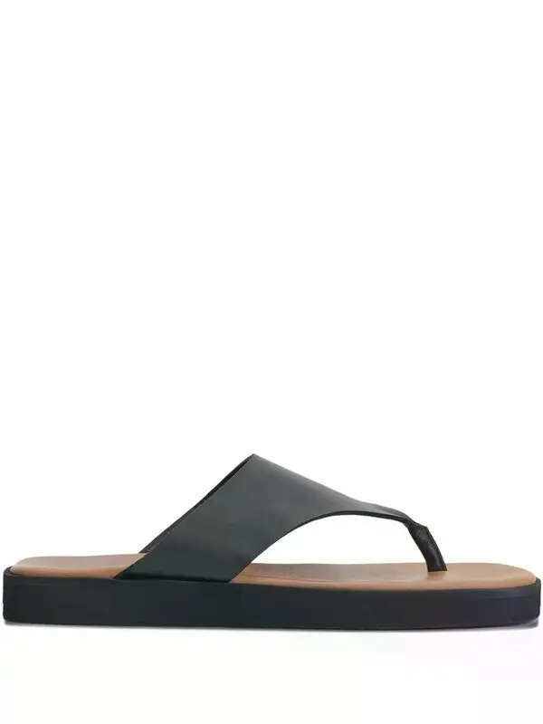 BY MALENE BIRGER Marisol Platform Thong Sandals - Black