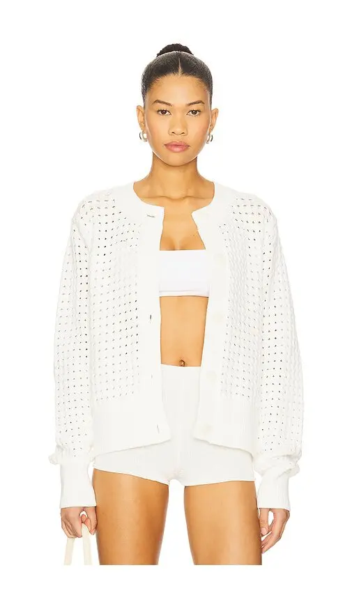Varley Bettina Textured Knit Jacket